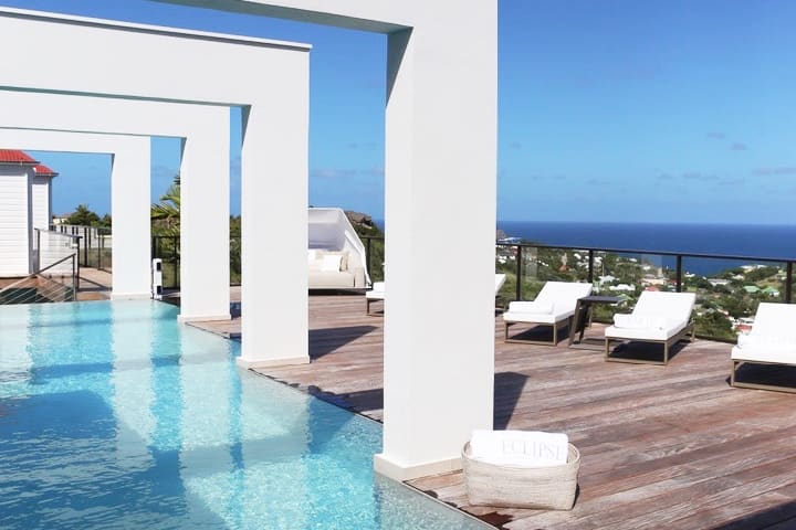 Villa Eclipse Superbe 6 Chambres Fitness Vue Mer - Saint-Barthélemy