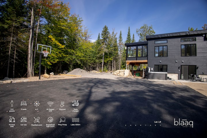 Blāāq Luxury Smart Cottage - Saint-Hippolyte