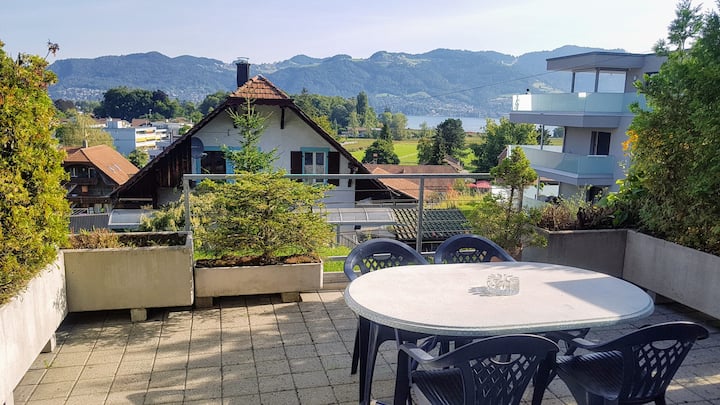 Komfortables Haus Mit Seesicht - Gwatt