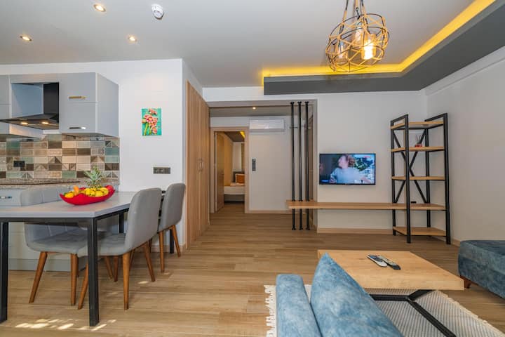 Yaşam Park Residence ÇAlış Plajına 400mt 2+1 - 9a - Fethiye