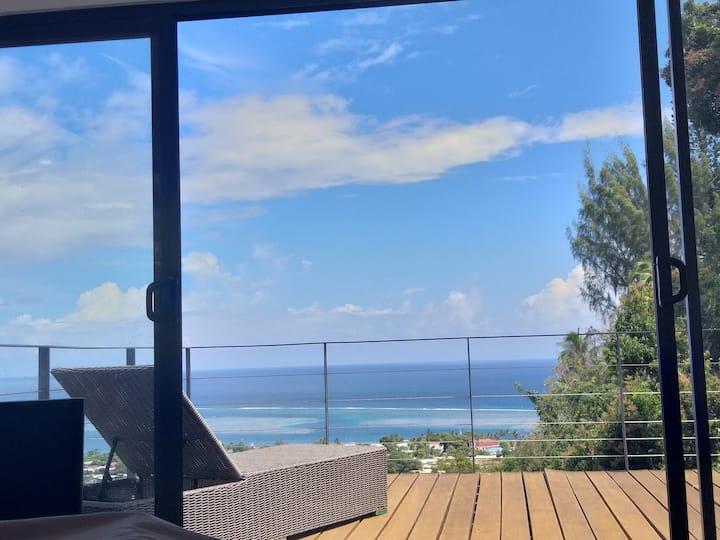 Villa Bounty Lodge, Vue Océan Et Piscine Privée - Tahiti