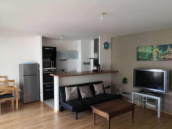 Superbe Appartement De 47m2 Terrasses Du Castel - Rennes