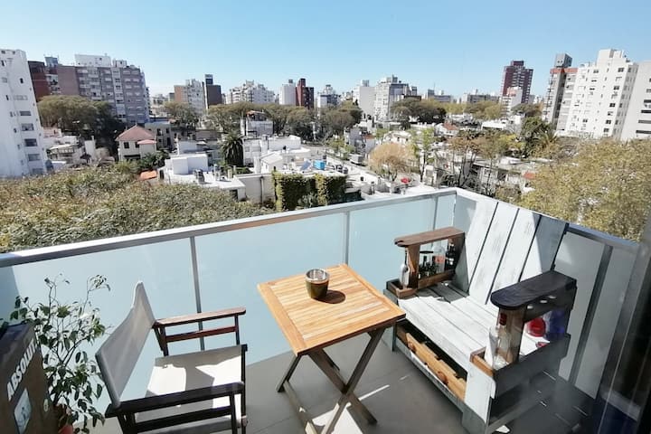 Cozy Apartment In Pocitos Close By The Rambla - Montevideo