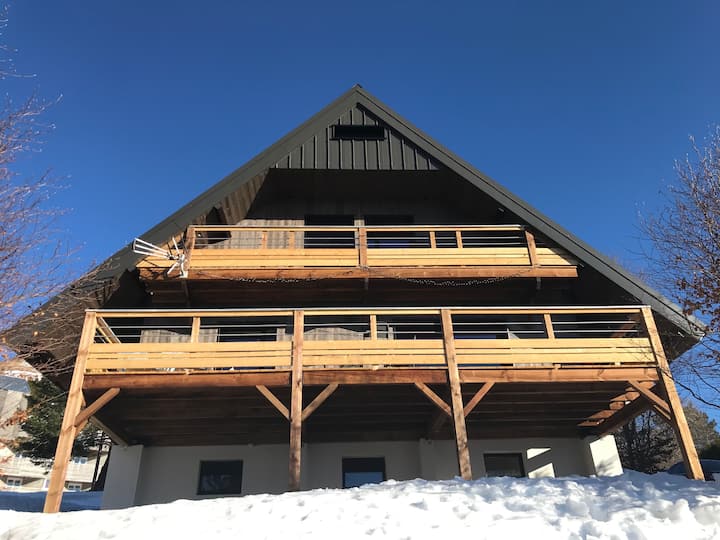 Chalet à Super-besse Avec Vue Imprenable - Lac Chambon