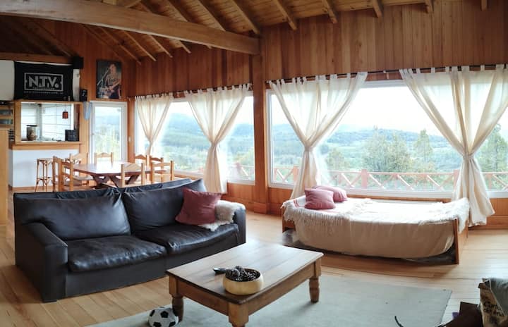 Valleescondido Con Vista Al Lago Y Campo De Golf - San Martín de los Andes