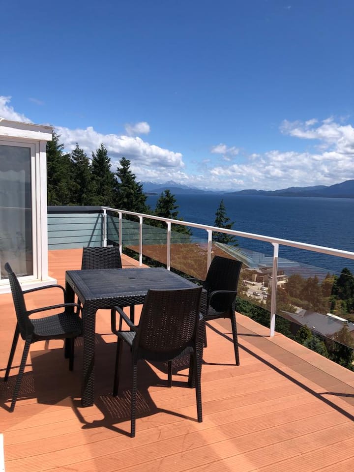Precioso Departamento Céntrico Con La Mejor Vista - San Carlos de Bariloche