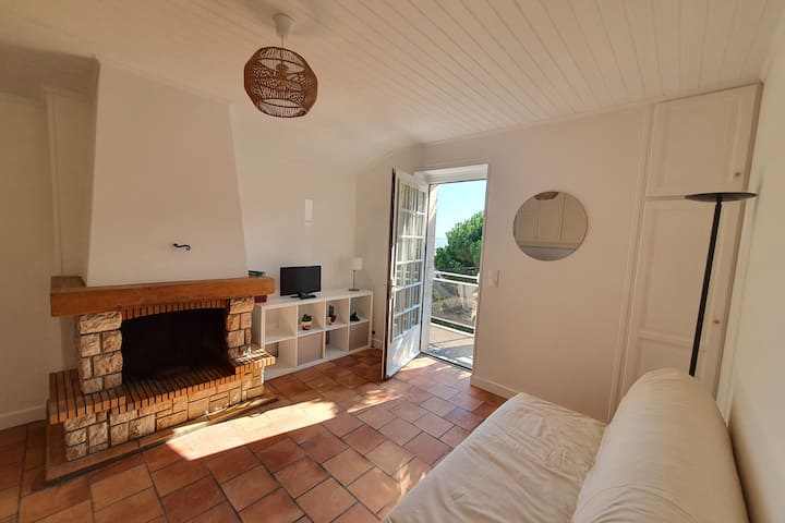 Paisible Appart Vue Sur Mer - Wifi, Tout à Pied! - Saint-Palais-sur-Mer