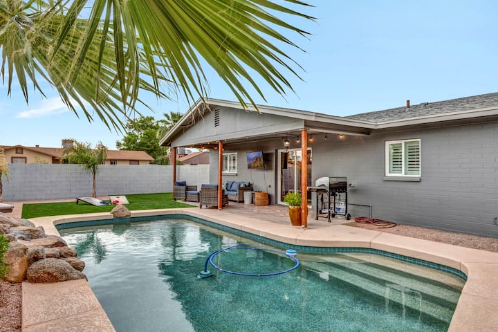 Casita Sunrise-heated Pool/3bd.2ba_4mi To Old Town - Tempe, AZ