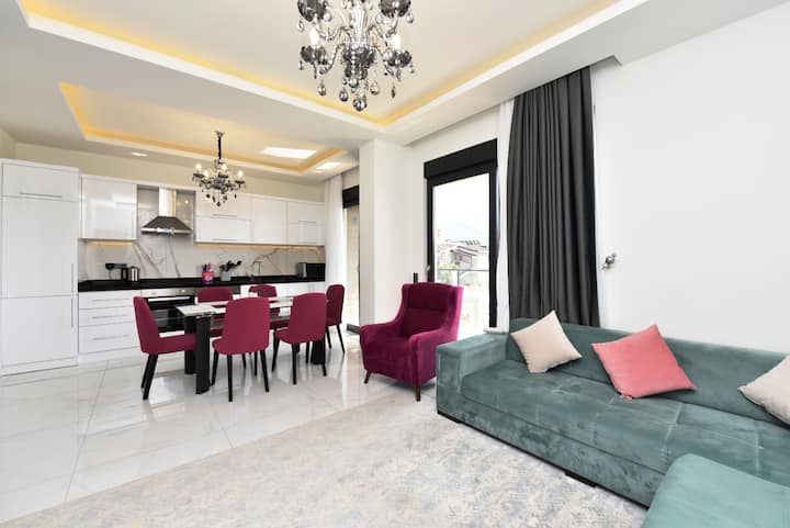Дуплекс 2+1 Люкс Пляж Клеопатры - Alanya