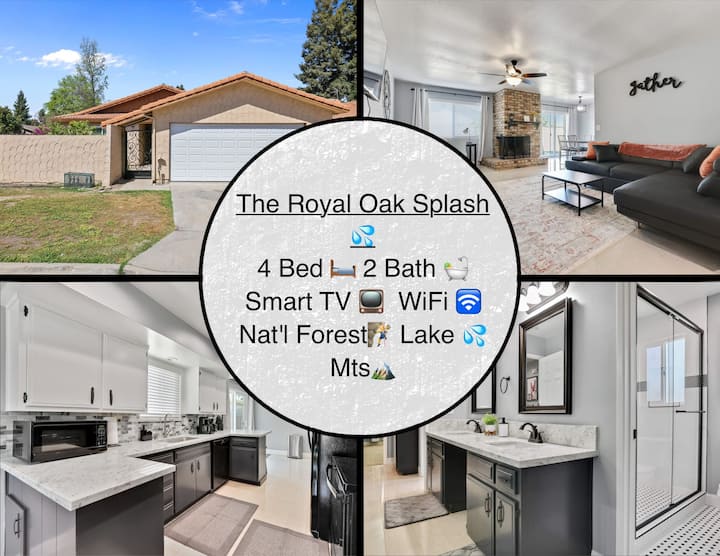 The Royal Oak Splash💦sequoia Nat'l Park🌳 Lake🏔mts - Visalia, CA