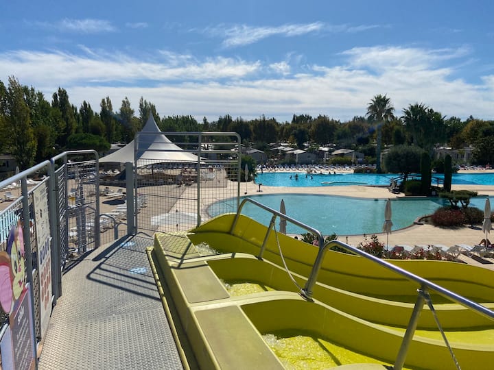 Mobil Home Climatisé Camping 4* (6 Pers) - Vias