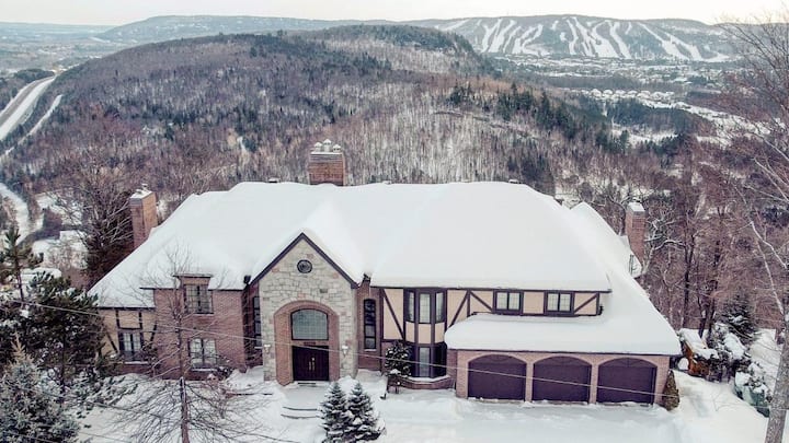 6br 7bath Mountain Top Jacuzzi Sauna - Saint-Sauveur