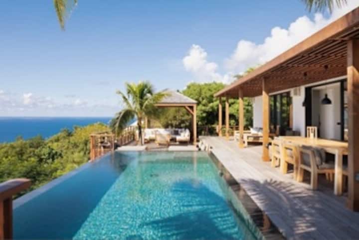 Villa Gypsea Piscine Vue Mer 4 Chambres Gouverneur - Saint-Barthélemy