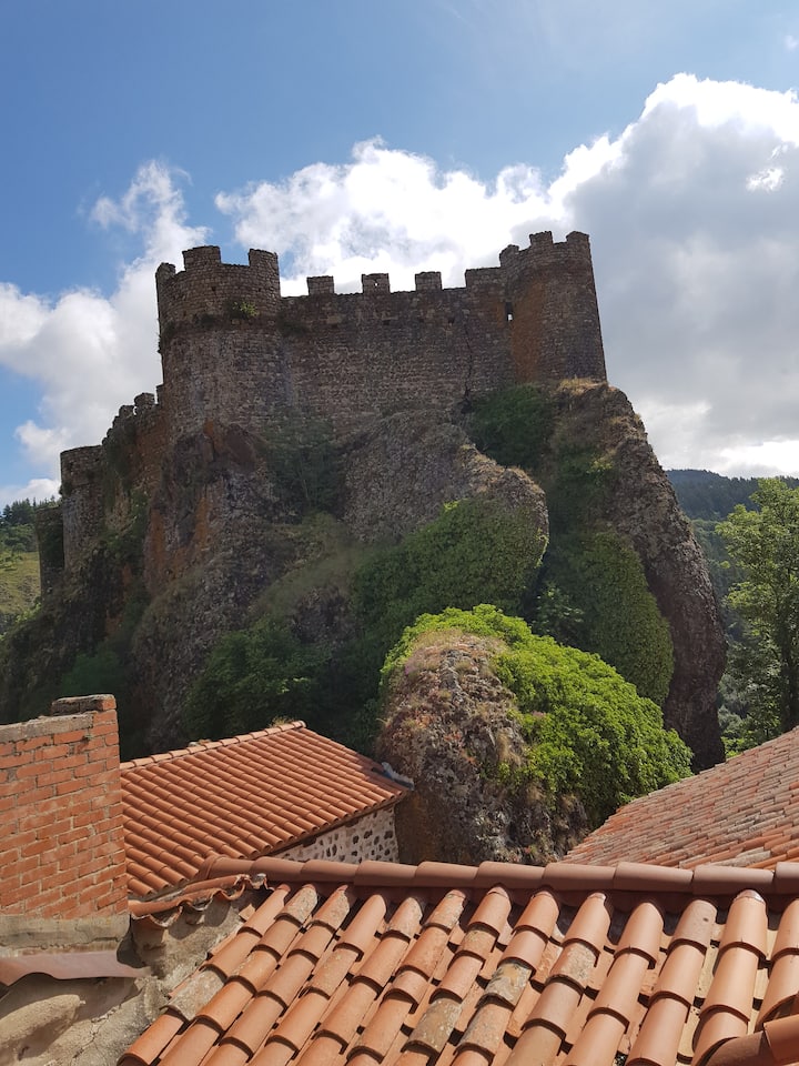 Petit Gite Au Pied Du Château  D'arlempdes - Coucouron