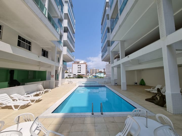 Apartamento Com Piscina E Churrasqueira No Braga. - Cabo Frio