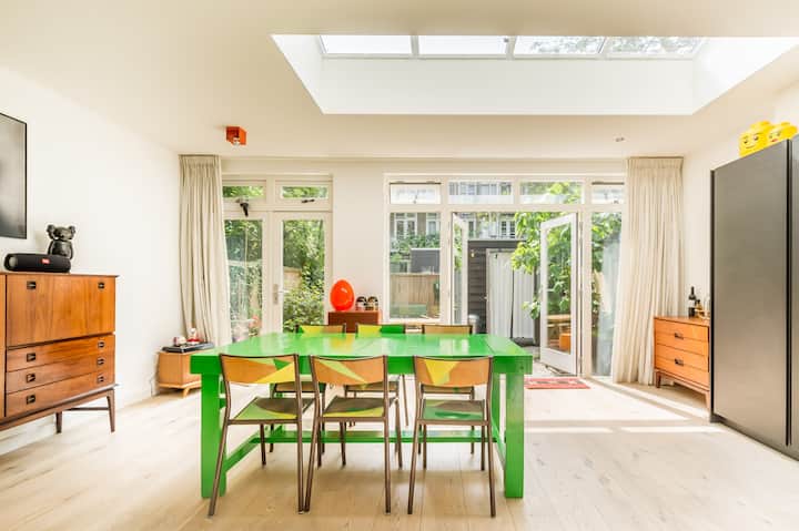 Lovely Bright 3br Apartment With Sunny Garden - Amsterdam