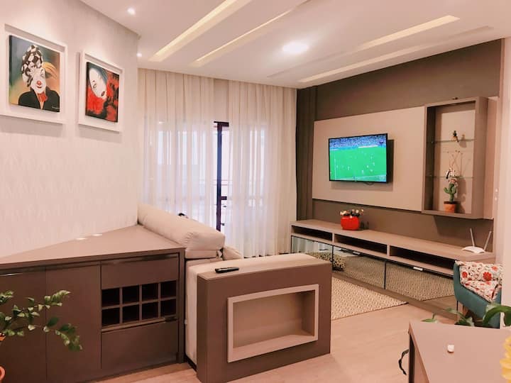 Cobertura Ampla A 20 Passinhos Do Mar!!! - Itapema