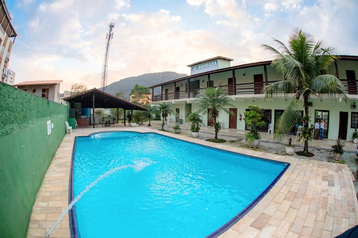 Pousada Marwille - Duplo C/ Ar - Guarujá