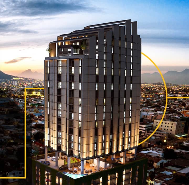 Condominio Historicah (2cuartos/3camas/1baño) - Monterrey