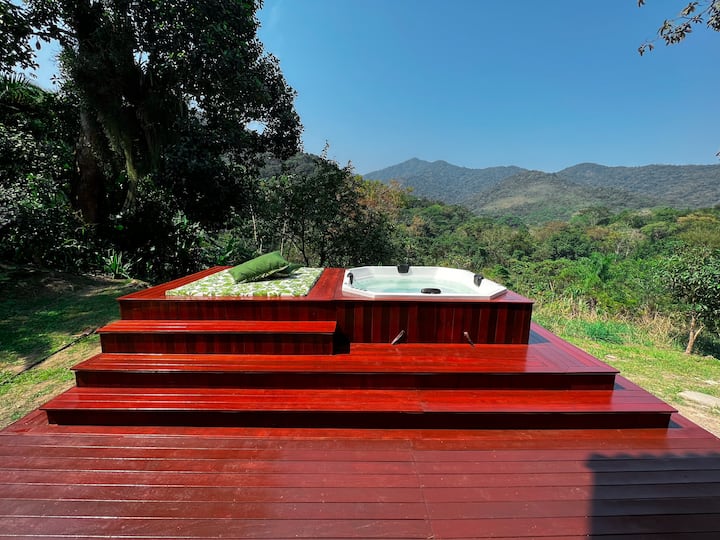 Refúgio Rústico - Jacuzzi,piscina E Vista Incrível - Río de Janeiro