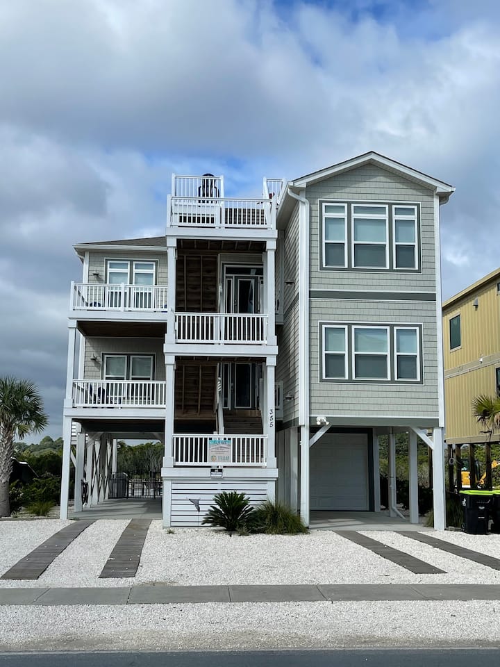 Isle Be Back, 7 Bedroom/7 Bath House, Pool - Ocean Isle Beach, NC