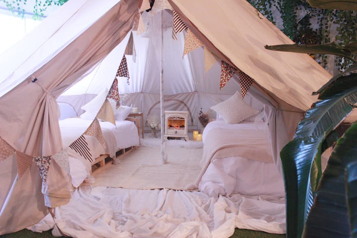 【Crea Base】glamping Motif High Grade House/11bed/ - Maihama