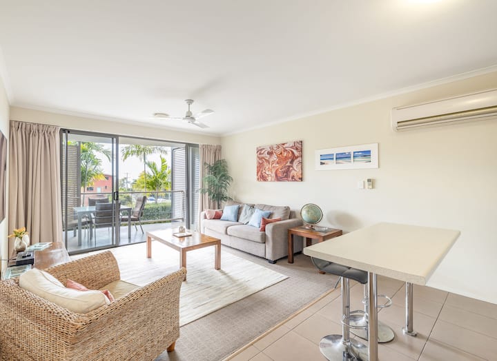 Seasalt@airlie Best Location 1bed Apt, Private Spa - エアリービーチ
