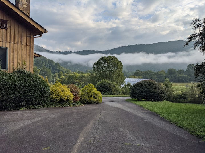 Charming Rustic River Lodge (Entire House) - Tuckasegee, NC