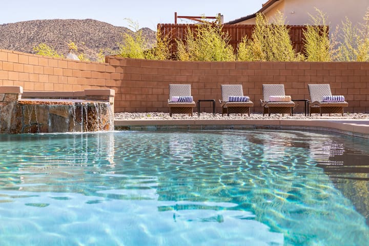 Stargazing Oasis ⭐️ Pool+spa+panoramic Views - Joshua Tree, CA