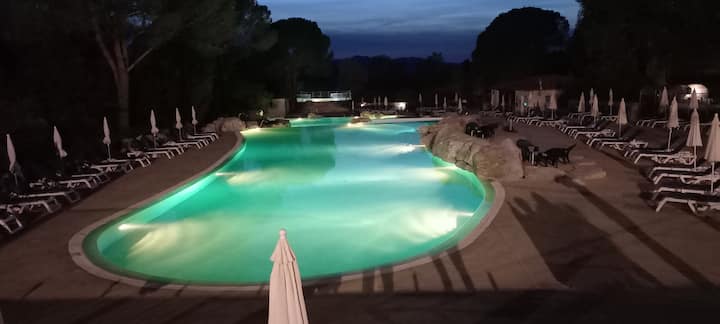 Duplex Dans Village Vacance,piscine,via Ardeche - Grospierres
