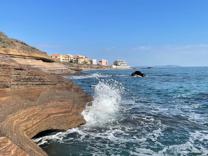 Appartement Rénové Et Climatisé 50 M De La Plage - Agde