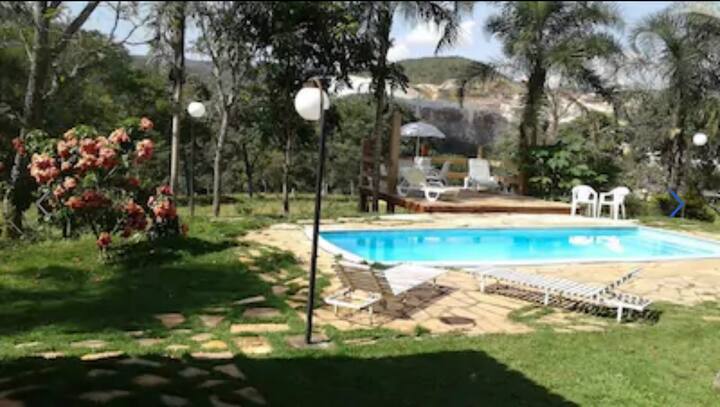 Casa Olhos D’água Fazenda Bonsucesso Com Piscina - Pirenópolis