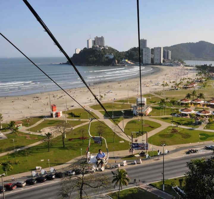 Lindo Apto à Uma Quadra Da Praia... - São Vicente