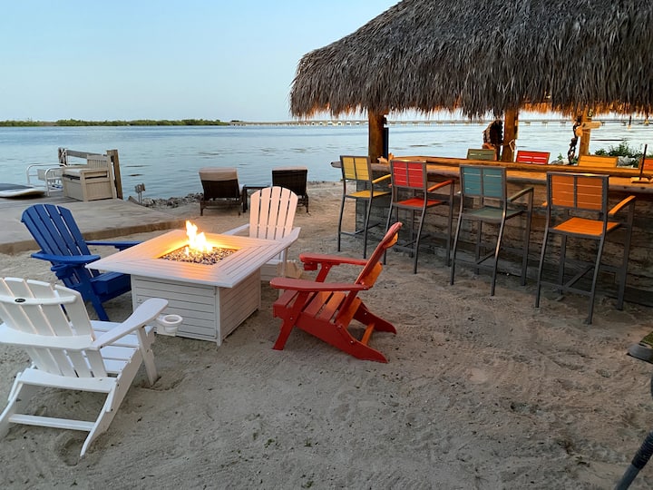 Oceanfront New 360’ Dock, Tiki Hut-dogs Ok - Bahia Honda State Park, Florida