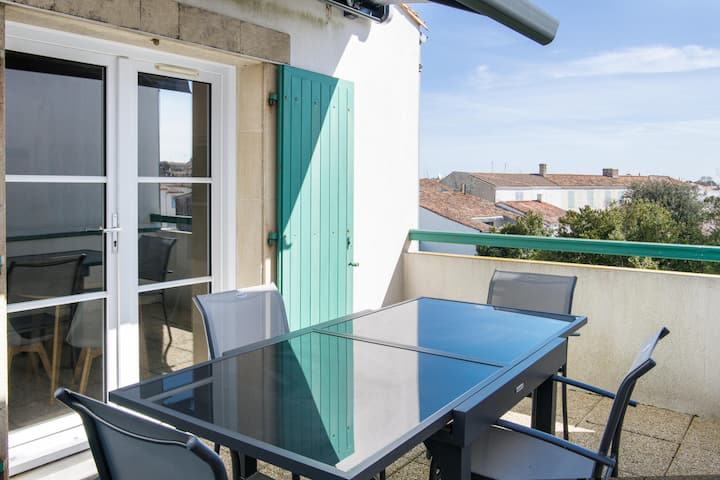 "Atlantis" Duplex Avec Terrasse St Martin De Re - Saint-Martin-de-Ré