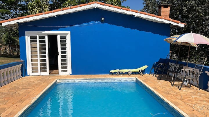 Chácara Com Piscina E Sala Jogos - Águas de São Pedro