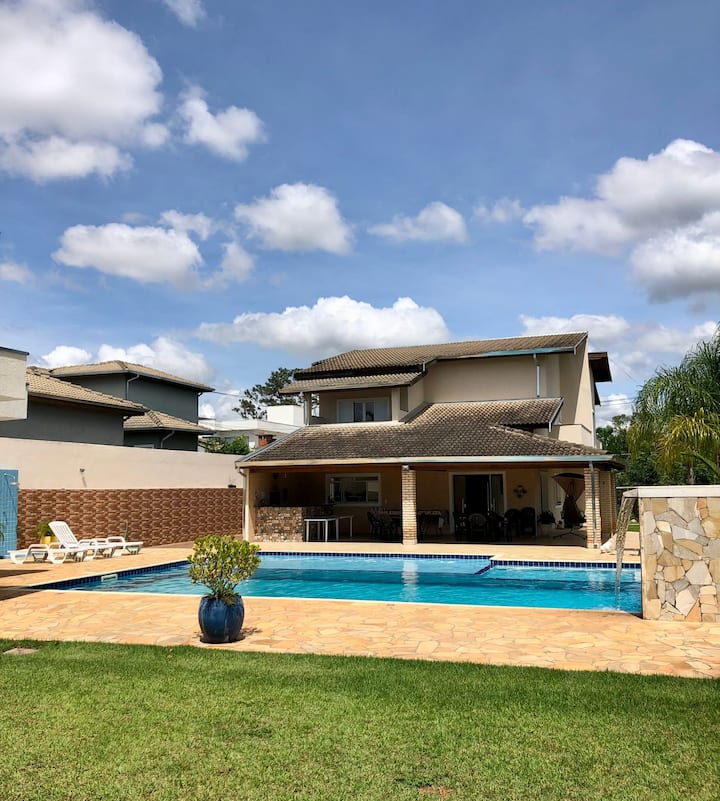 Casa De Campo Com Piscina - Boituva