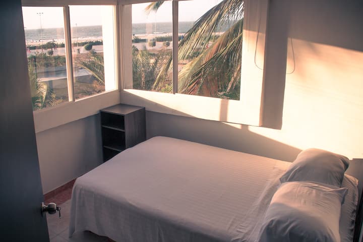 Habitación Con Vista Al Mar, Ac Wifi Baño Privado - Cartagena