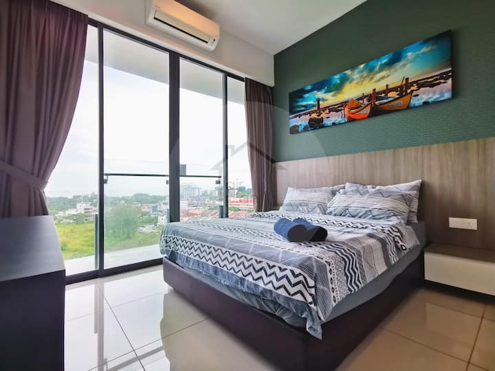 Pd D'wharf Residence - Sunset Seaview(up To 6 Pax) - Port Dickson