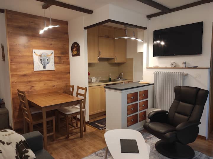 Petit Paradis "Cocooning" Avec Balcon - Saint-Gingolph