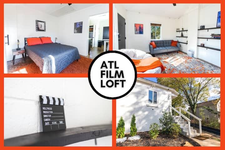 Atl Film Loft Apt W/ Backyard, Grill, & Fire Pit! - Atlanta, GA