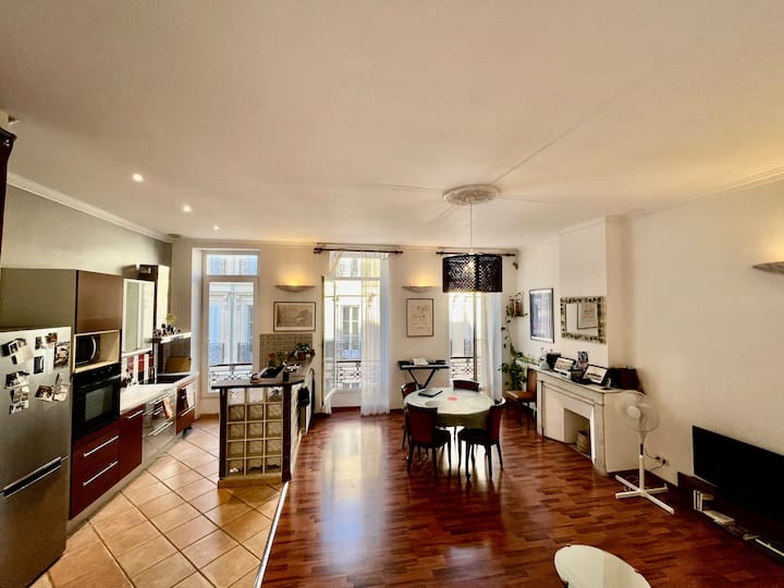 6pax - Magnifique Appartement, Palais Longchamp - Marseille