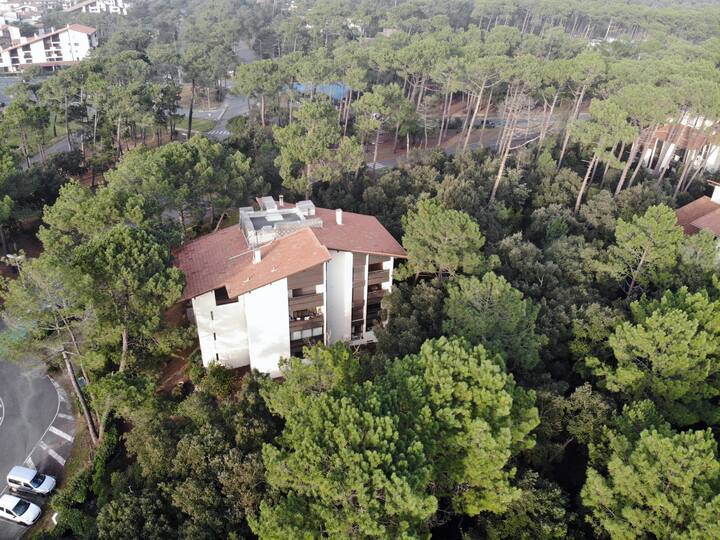 Agréable Studio Plein Sud Entre Pinède Et Plage - Seignosse