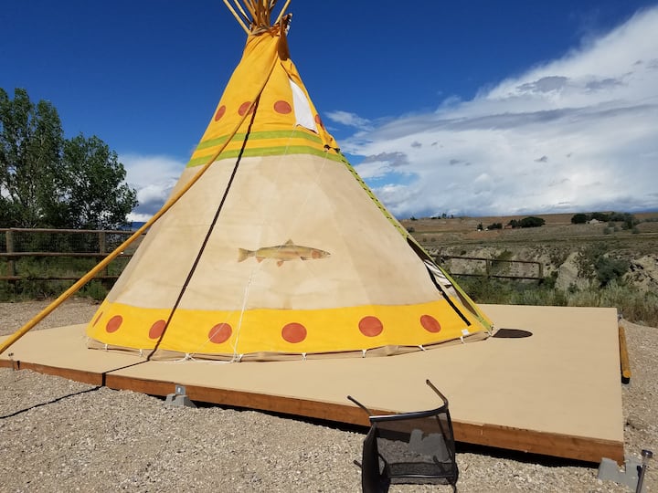 Cody Trout Ranch Camp Trout Tipi - Cody