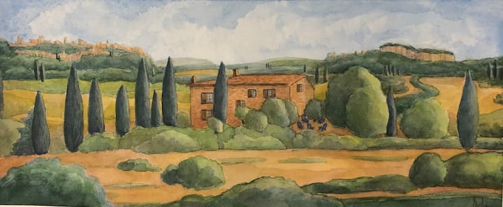 Poggio Cipressi: Villa With Pool, Orvieto - Orvieto