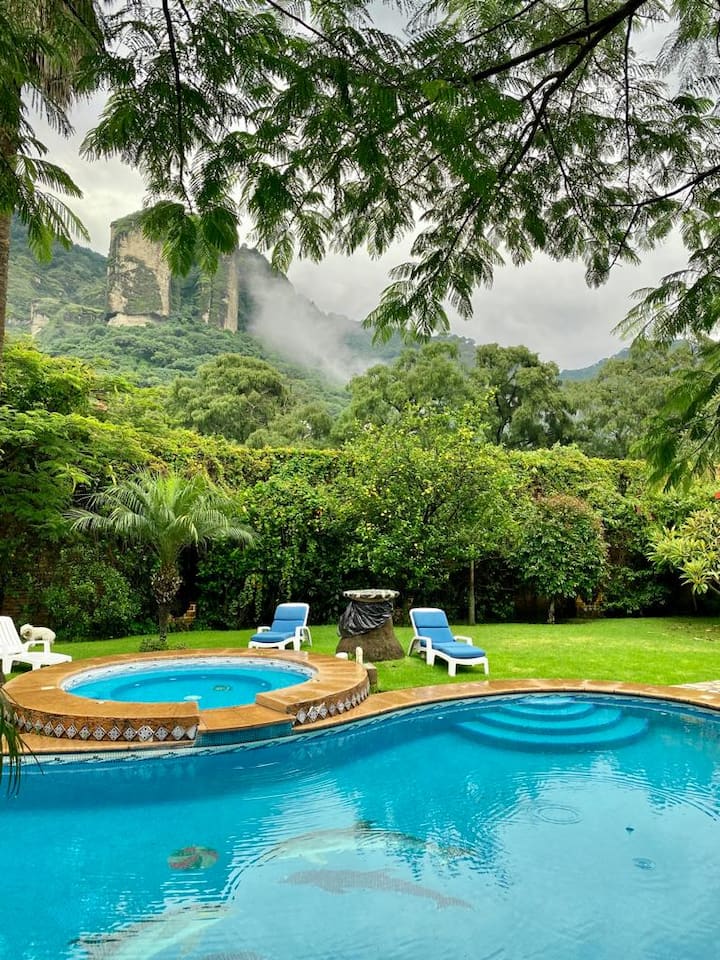 Bonita Casa Colonial Mexicana, Céntrica Y Privada - Tepoztlán