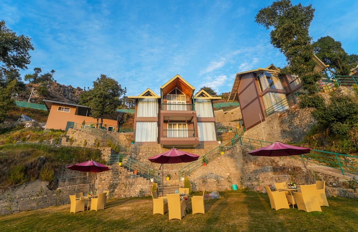 Mars 4bhk Luxury Villa - Bbq + Garden + Bonfire - Dhanaulti
