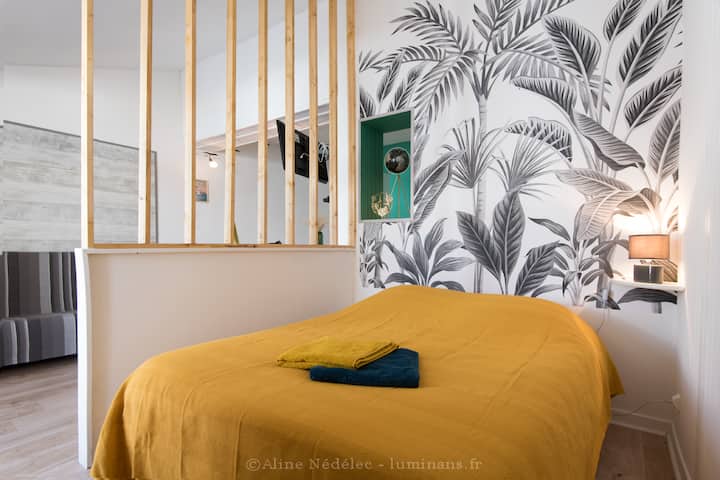 L'echappée Verte🌴cosy☀ville & Proche Gare Wifi - La Rochelle