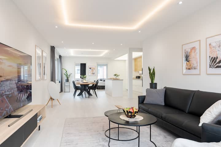 ★ Scandinavian Design Lounge, 5 Rooms (115m2) - Tampere