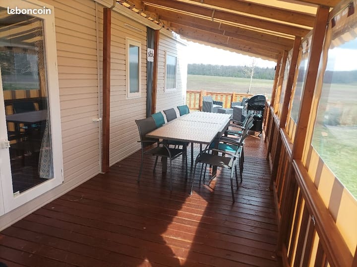 Calme Campagne Piscines Activités Mobil Home 3 Ch - Loir-et-Cher